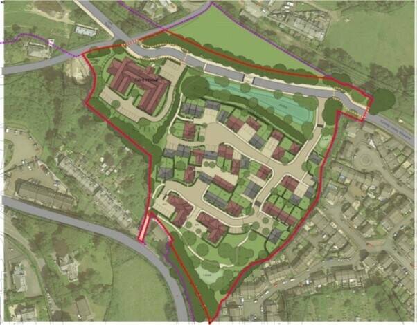 1.5-Acre Site in Launceston Cornwall with Planning for 70-Bed Care ...
