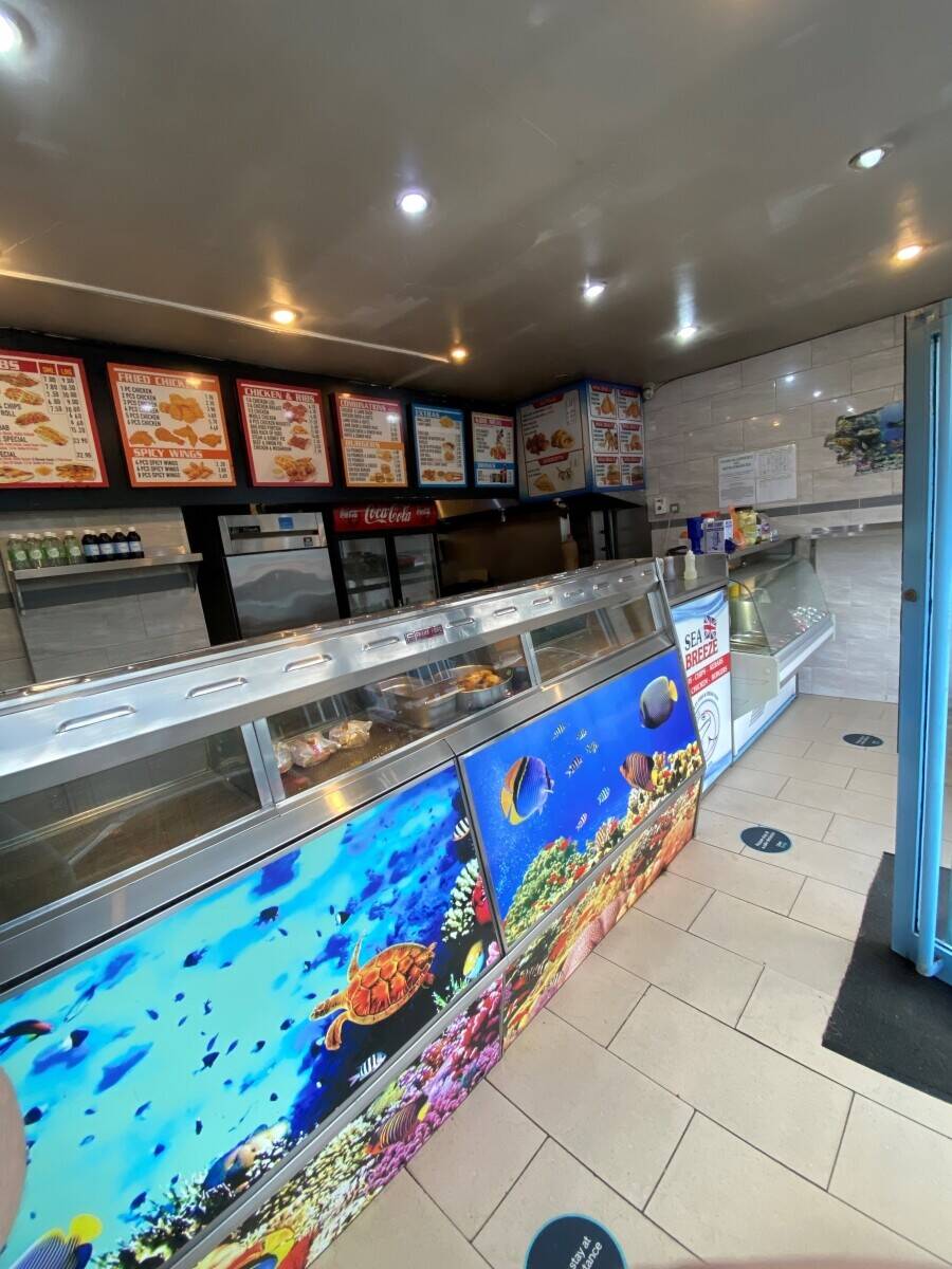 Sea Breeze Fish & Chip Shop with Turkish Classics in Woodford Green ...