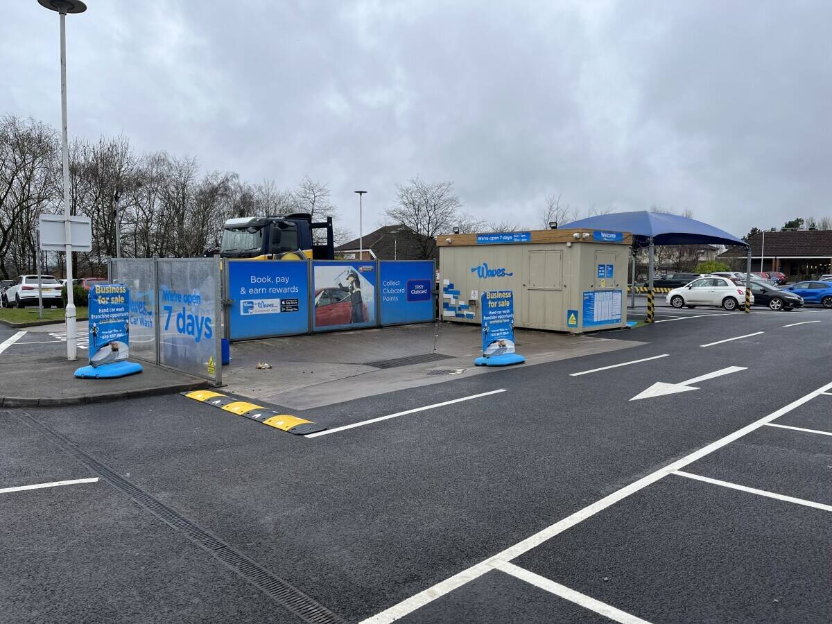 Waves Car Wash Available At Tesco In Cannock, WS12 3YY - Rightbiz