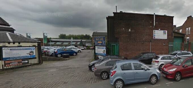 MOT Station Garage and Car Sales in Manchester available for purchase.